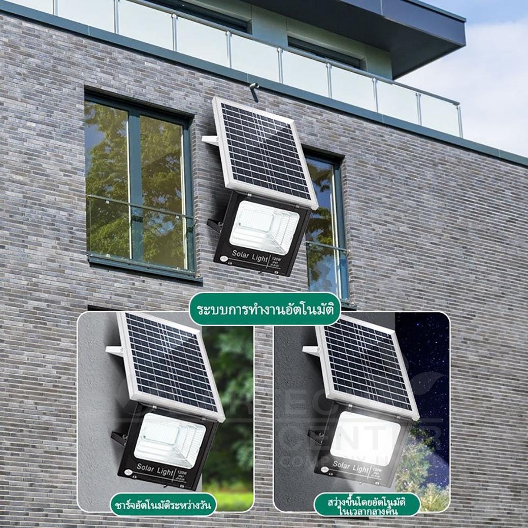 Solar Sport Light รุ่น JD-8300 LED5730 (โคมไฟสปอตไลท์ โซล่าเซลล์) - ขาย ...