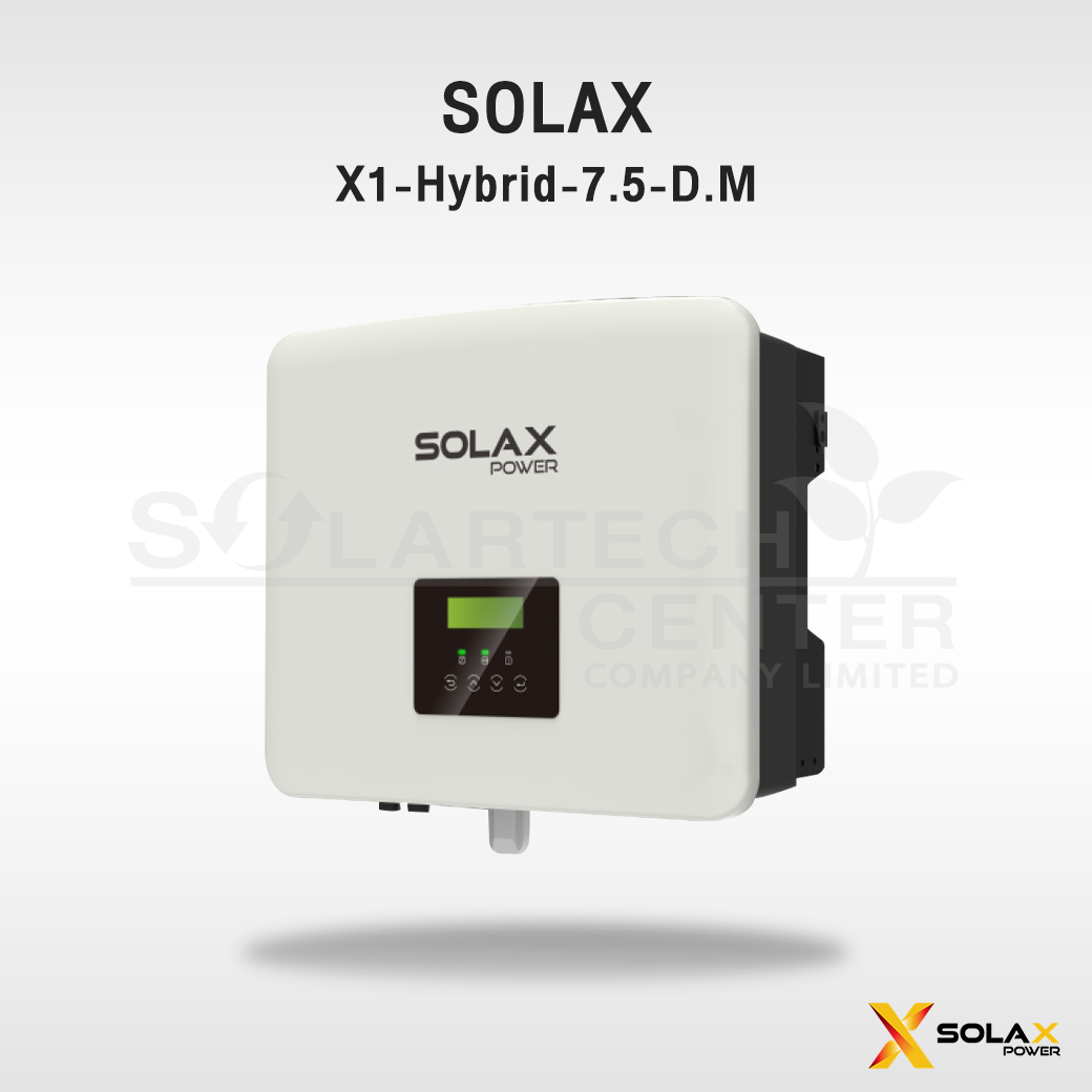 SOLAX Inverter X1-Hybrid-7.5-D/M (PEA) - ขายอุปกรณ์ติดตั้งโซล่าเซลล์ ...