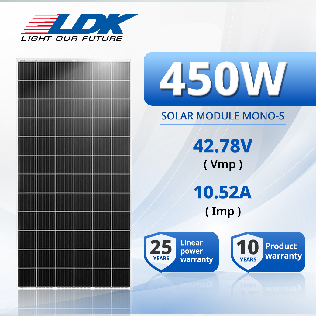 LDK MONO SOLAR PANEL 450W - ขายอุปกรณ์ติดตั้งโซล่าเซลล์ แผงโซล่าเซลล์ ปั๊มน้ําโซล่าเซลล์ ราคาถูก ...
